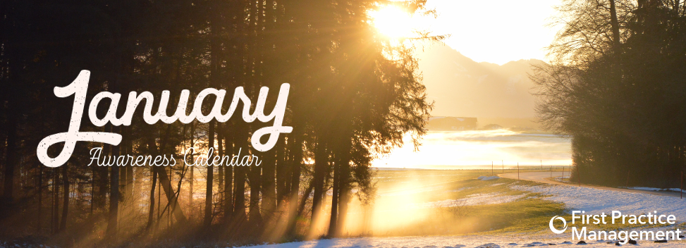 January 2024 Awareness Calendar